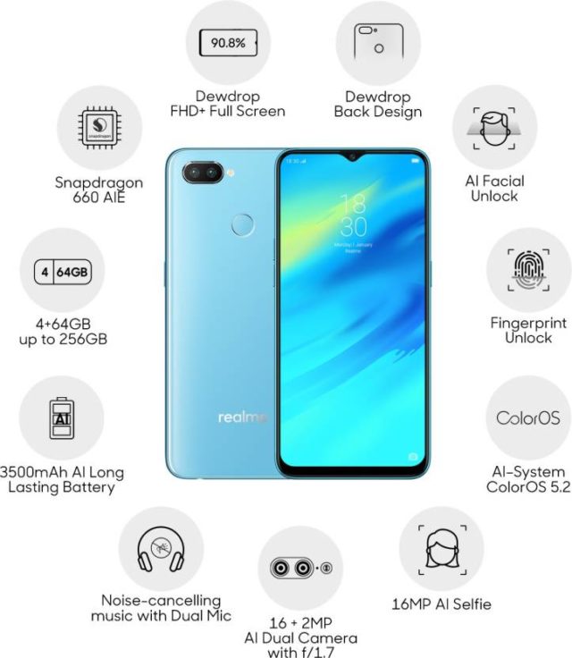 Oppo Realme 2 Proのスペックまとめ、対応バンド、価格 | telektlist