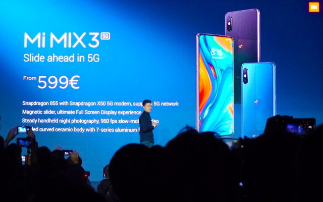 Xiaomi Mi MIX 3 5Gが欧州発売へ。5Gとスナドラ855搭載 | telektlist